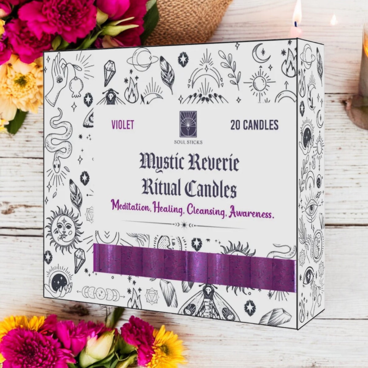 Mystic Reverie Ritual Candles – oneofakindbranson